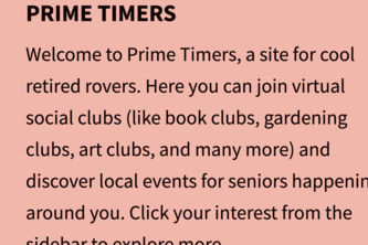 Prime Timers | Devpost