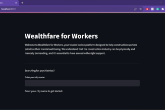 Welfare for Workers | Devpost