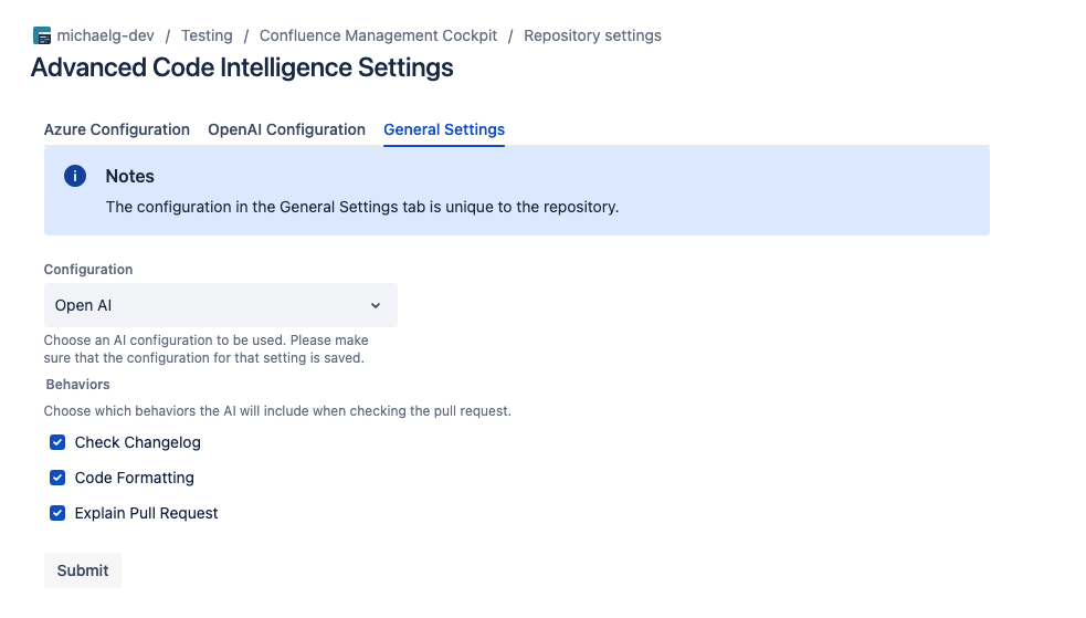Advanced Code Intelligence Devpost