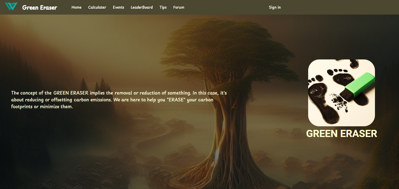 GREEN ERASER | Devpost
