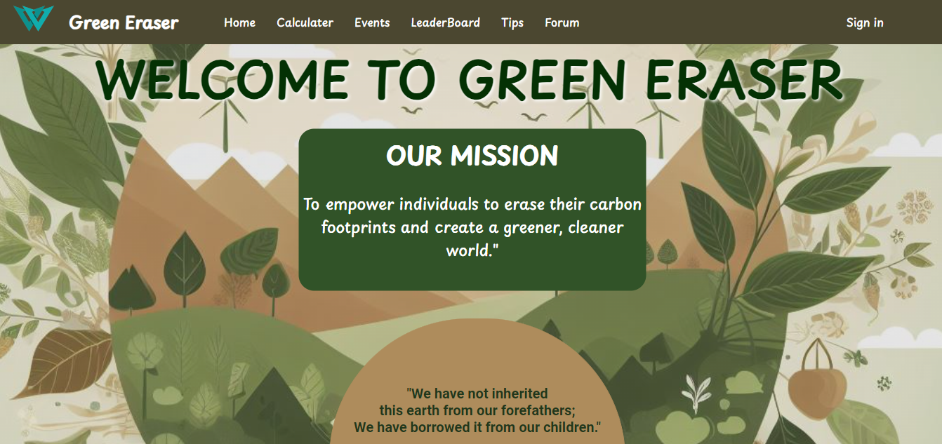 GREEN ERASER | Devpost