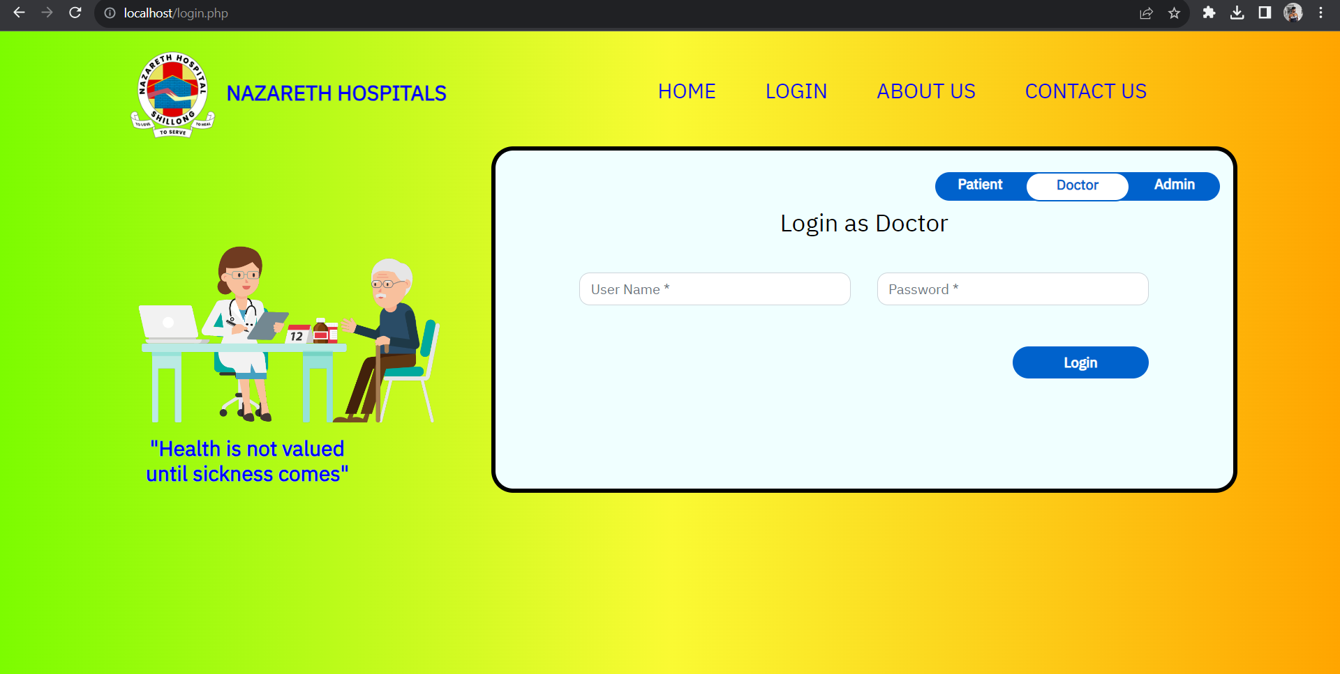 Hospital Management System | Devpost