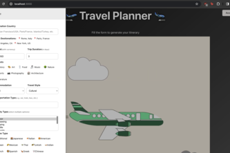 Travel Planner | Devpost