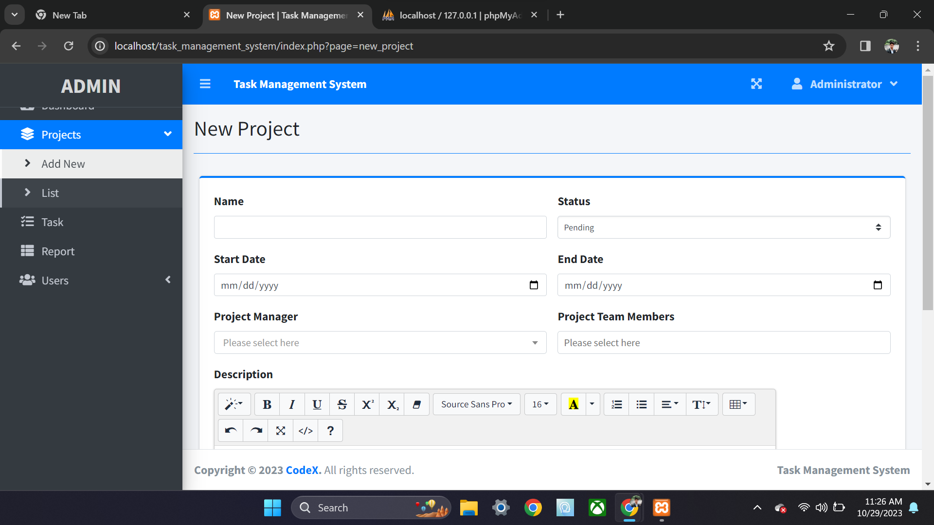 Task Manager | Devpost