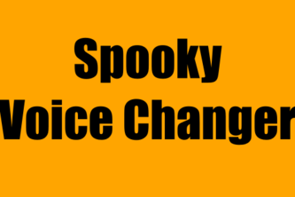 Spooky Voice Changer | Devpost