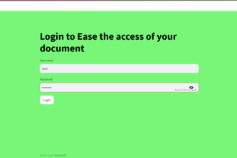 Web app for AI-Powered Information Management System. | Devpost
