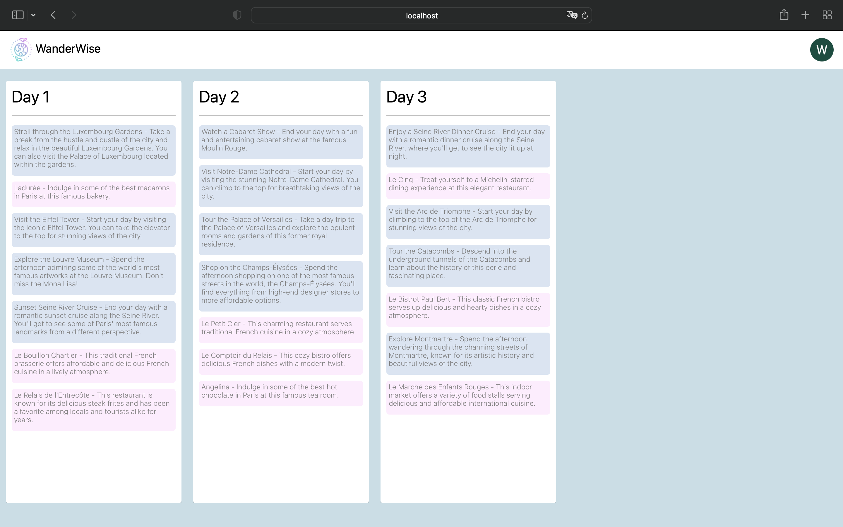 WanderWise | Devpost