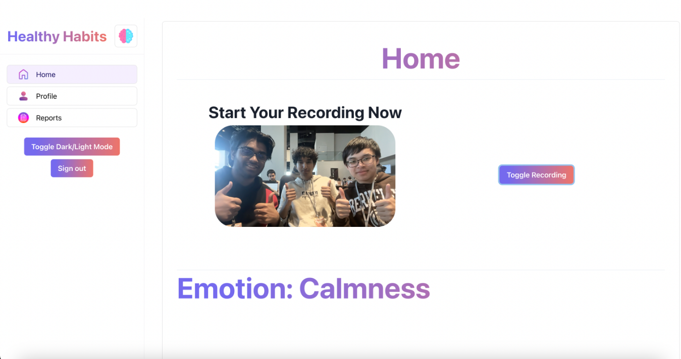 Healthy Habits | Devpost