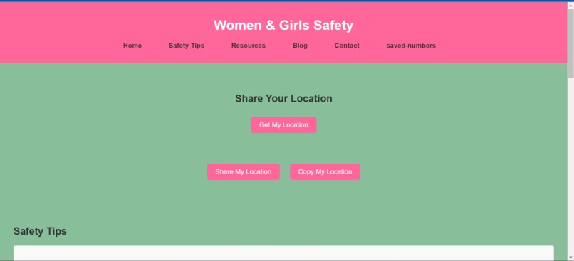 Woman-safety-website | Devpost
