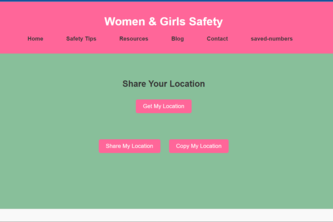 Woman-safety-website | Devpost