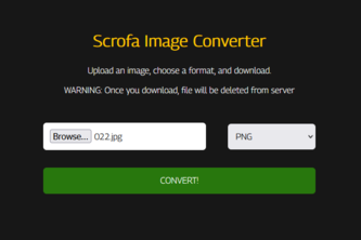Scrofa Image Converter | Devpost