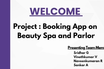 Booking App For Hair Dressing and Beauty Parlour Online | Devpost