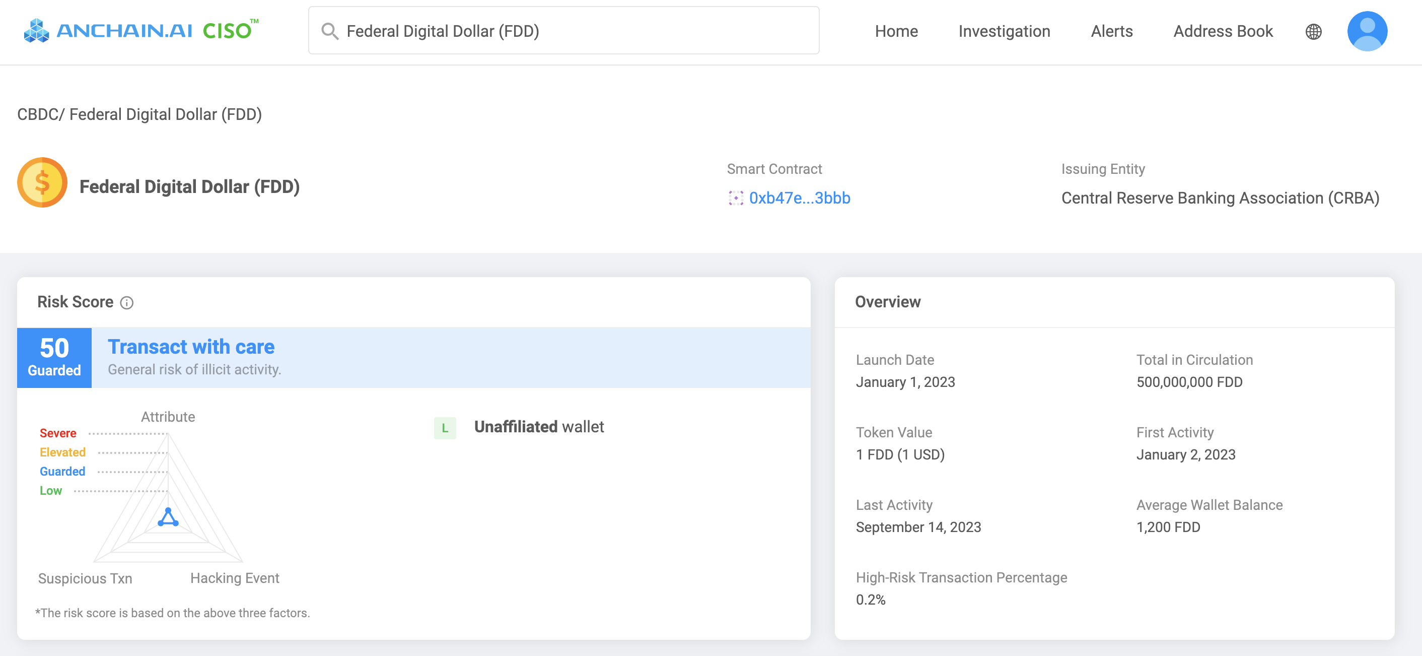 AnChain.AI Secure CBDC | Devpost