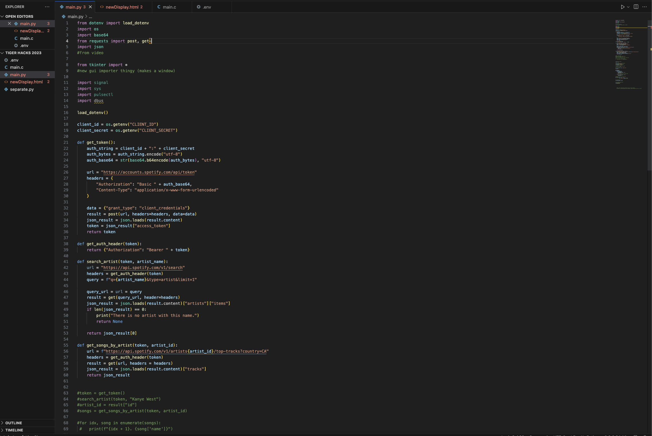 Auto Play Spotify Devpost