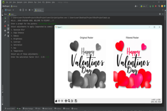 ARTIFICIAL INTELLIGENCE BASED POSTER GENERATION APPLICATION | Devpost