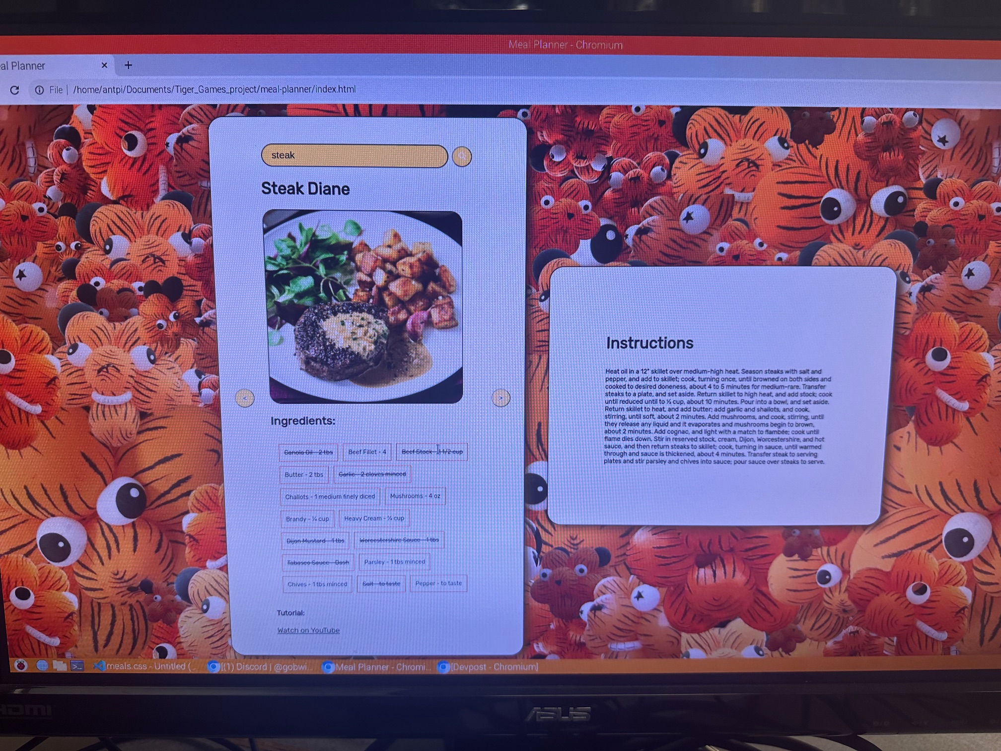 meal-planner | Devpost