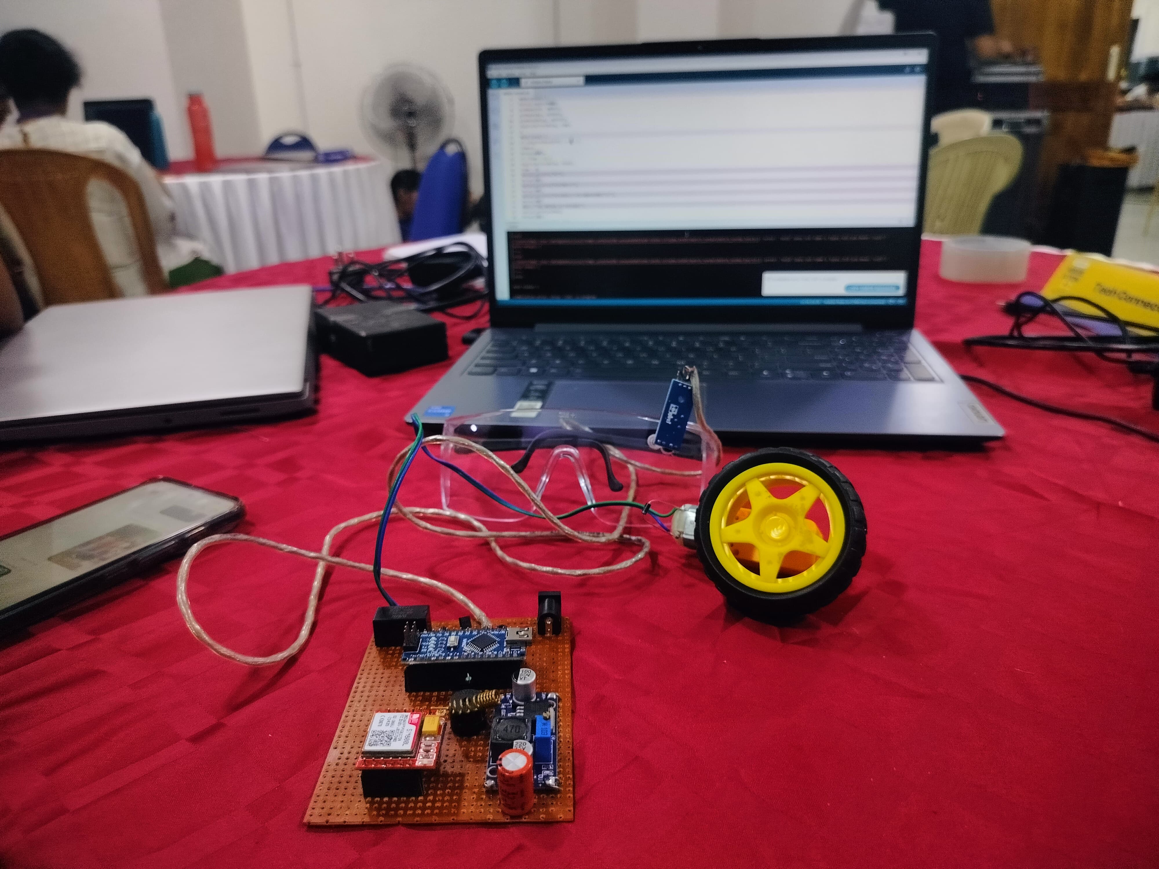 38 _ Tech Connect _ ELECTRO-SAFEGUARD SMART GLASS | Devpost