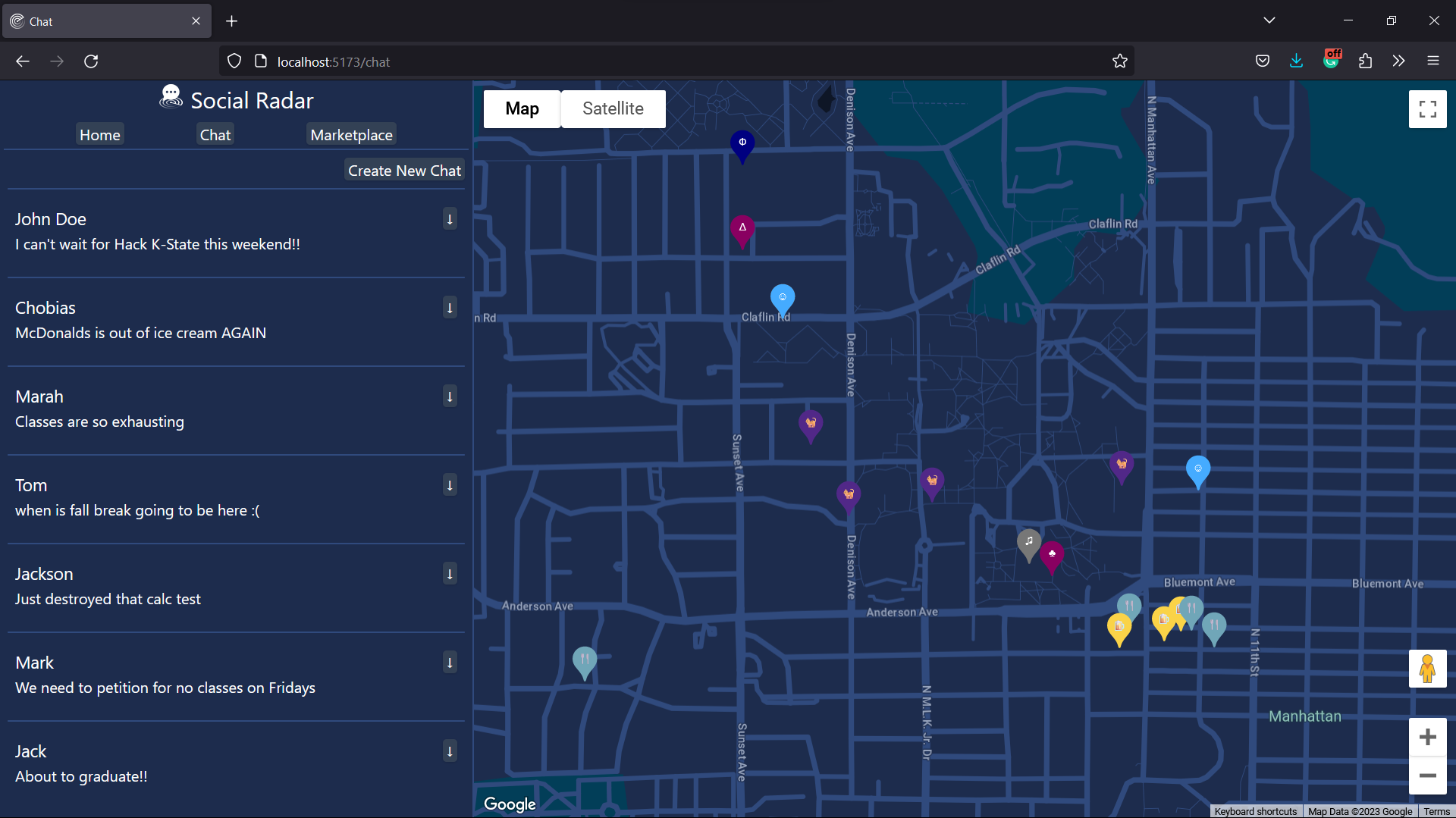 SocialRadar | Devpost