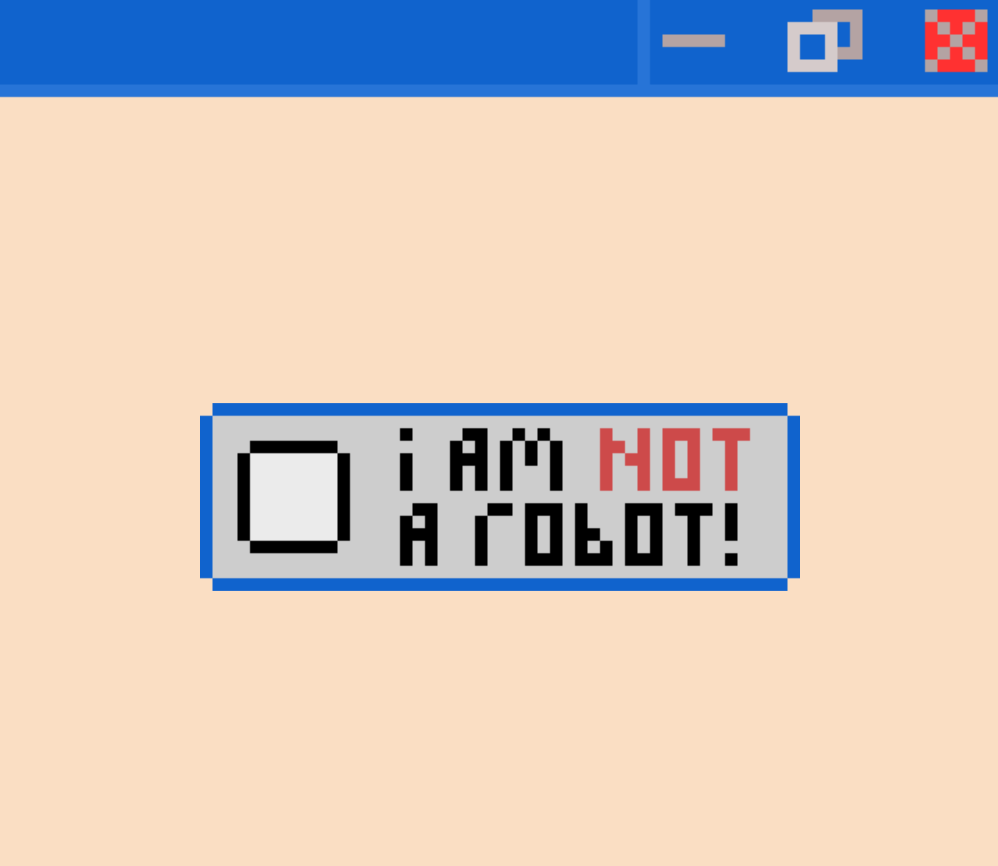 I am not a robot! | Devpost