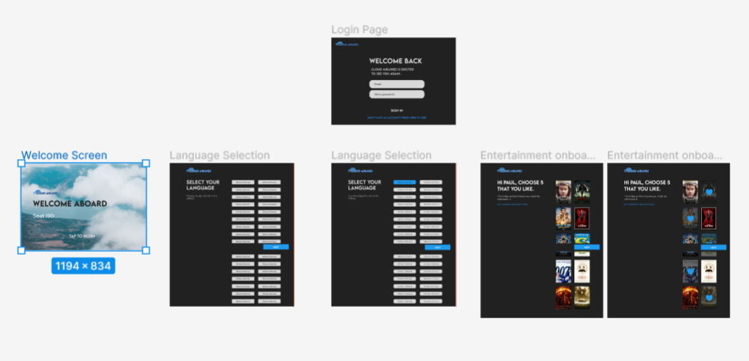 Redefining in-flight entertainment - Cloud Airlines | Devpost