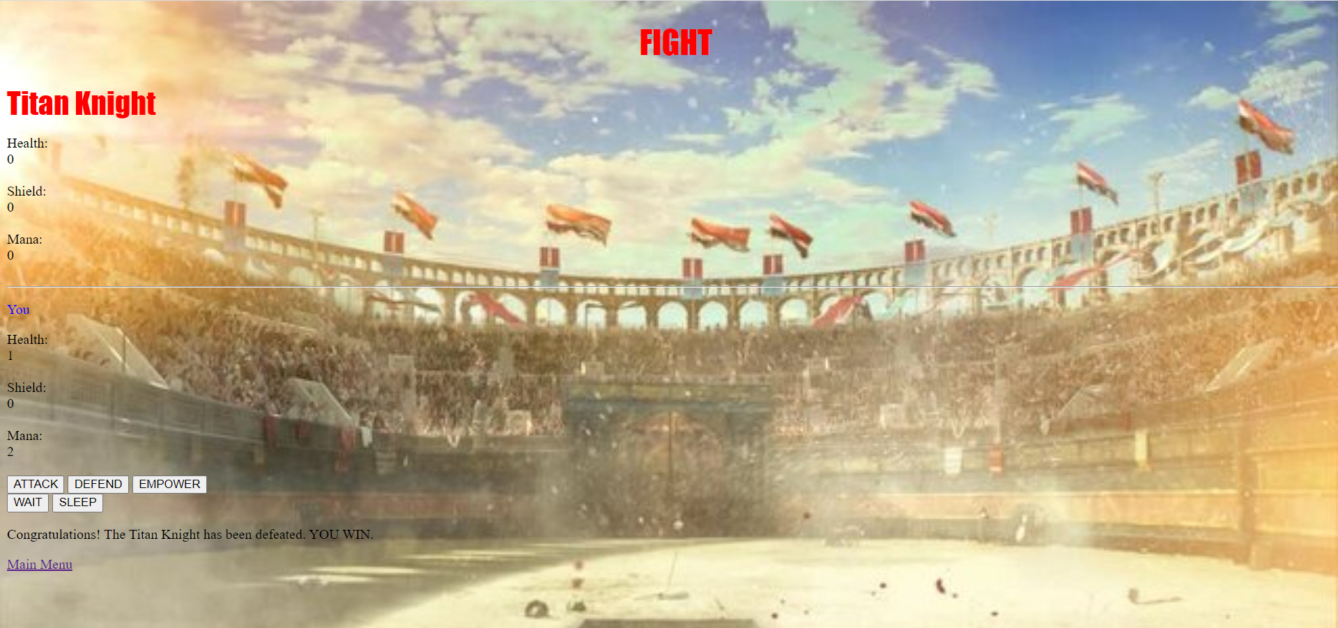 Gladiator's Odyssey | Devpost