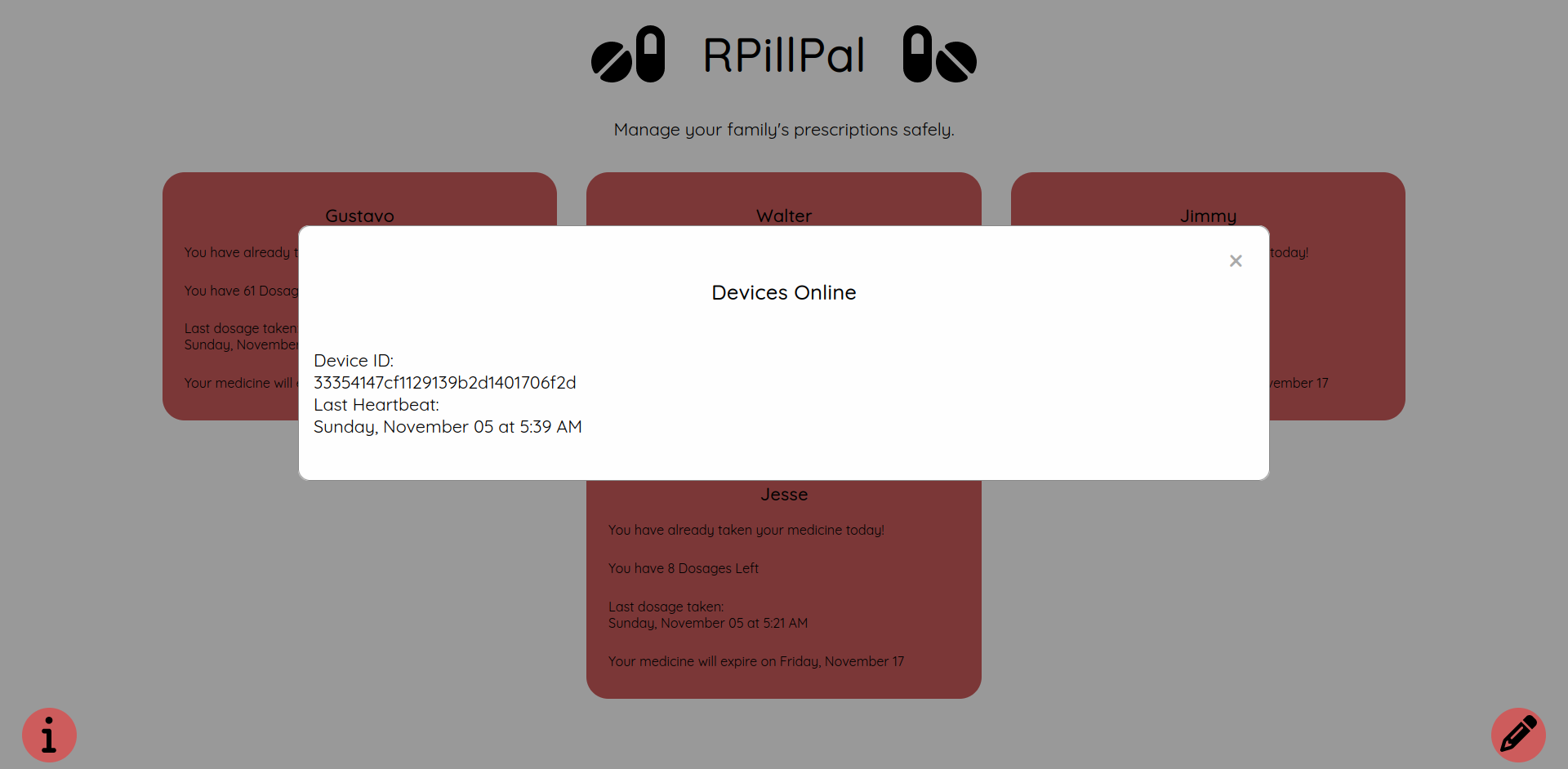 RPillPal: A Biometric Pill Dispenser | Devpost