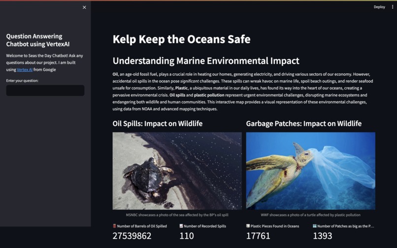 Kelp Keep the Oceans Safe | Devpost