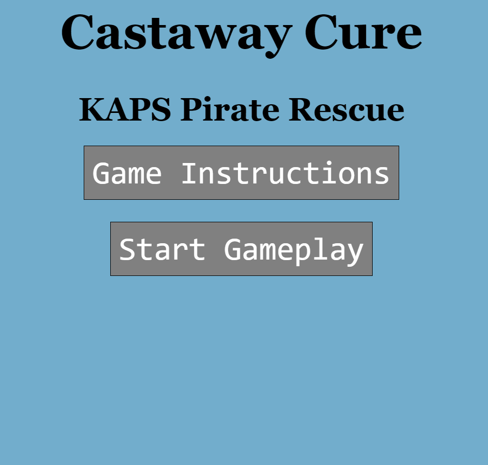 Castaway Cure | Devpost