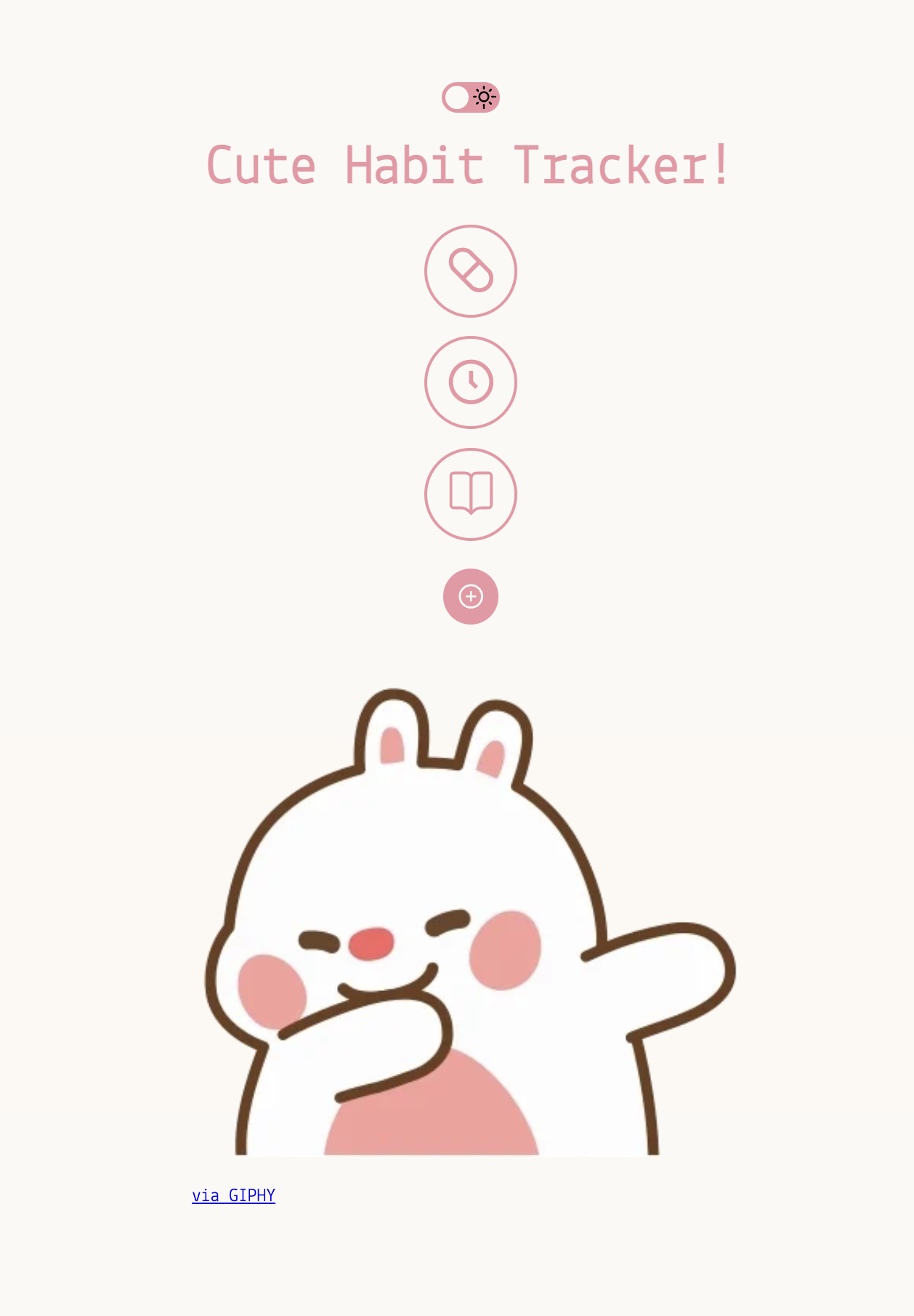 Cute Habit Tracker | Devpost