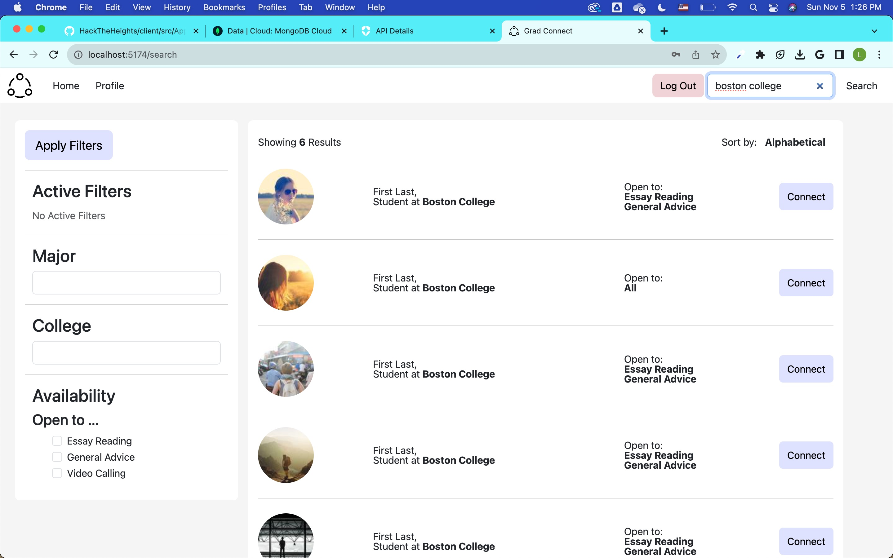 GradConnect | Devpost