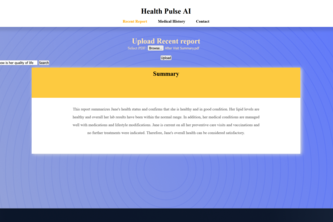Health Pulse AI | Devpost