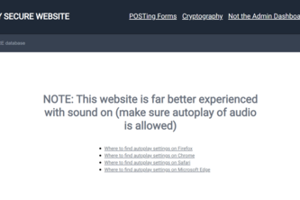 "Very Secure Website" | Devpost