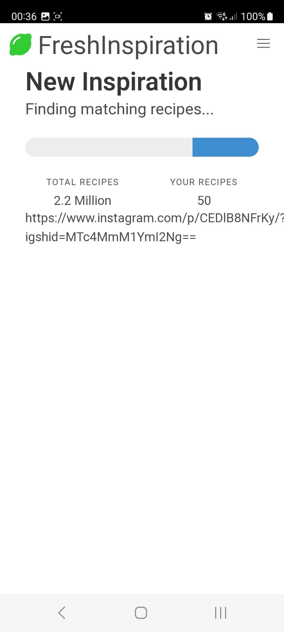 Fresh Inspiration | Devpost