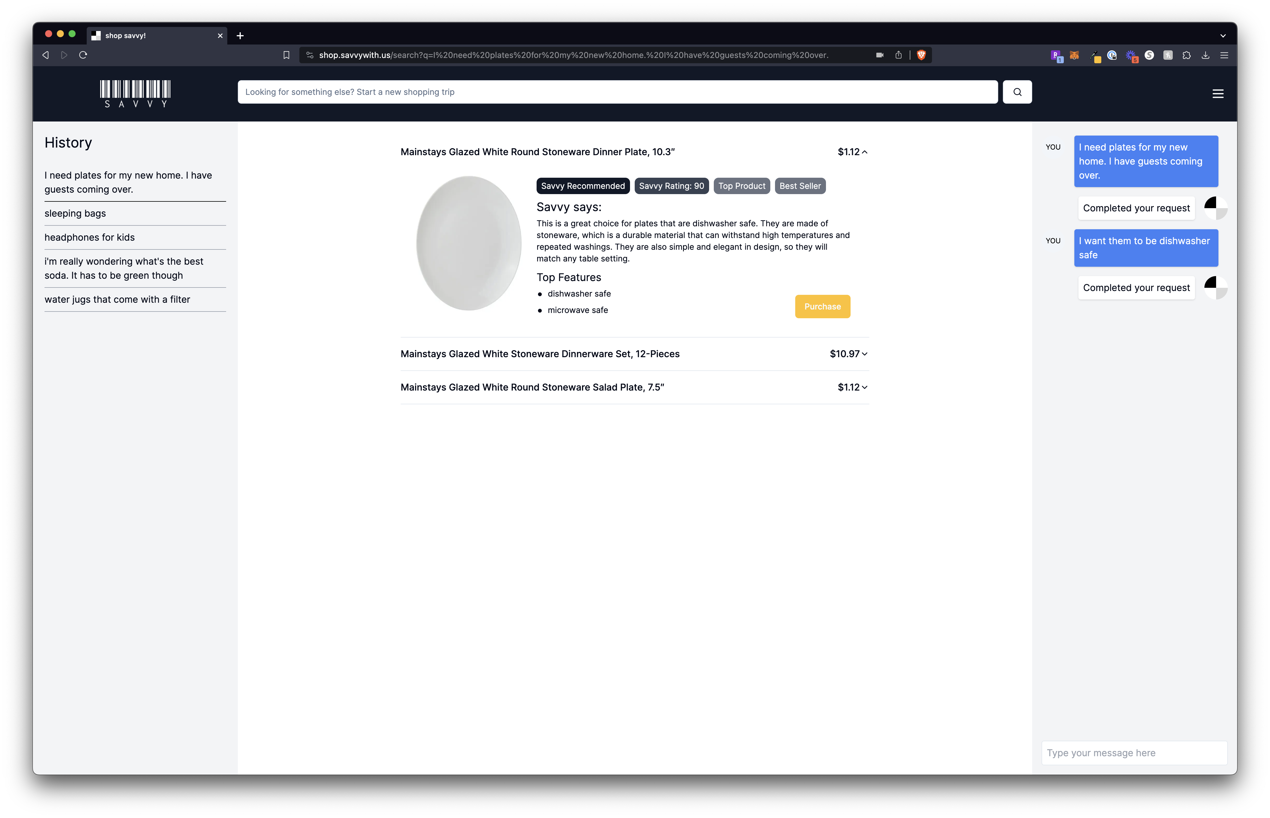 Savvy - AI Shopper | Devpost