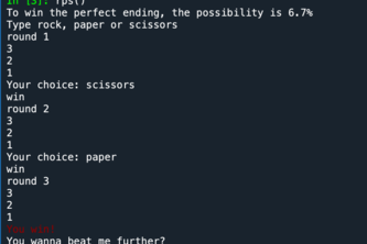 rock, paper and scissors game | Devpost