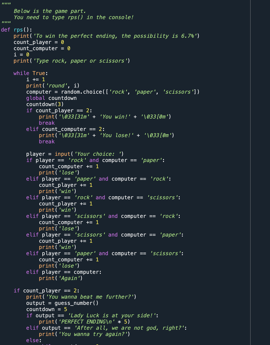 rock, paper and scissors game | Devpost