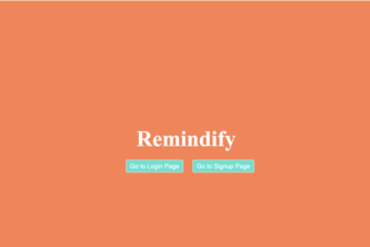 Remindify | Devpost