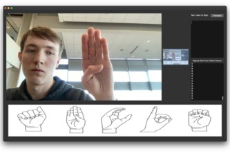 ASL to Text and back (Team BananaDogs on discord) | Devpost