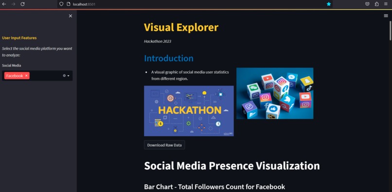 Visual Explorer using Streamlit | Devpost