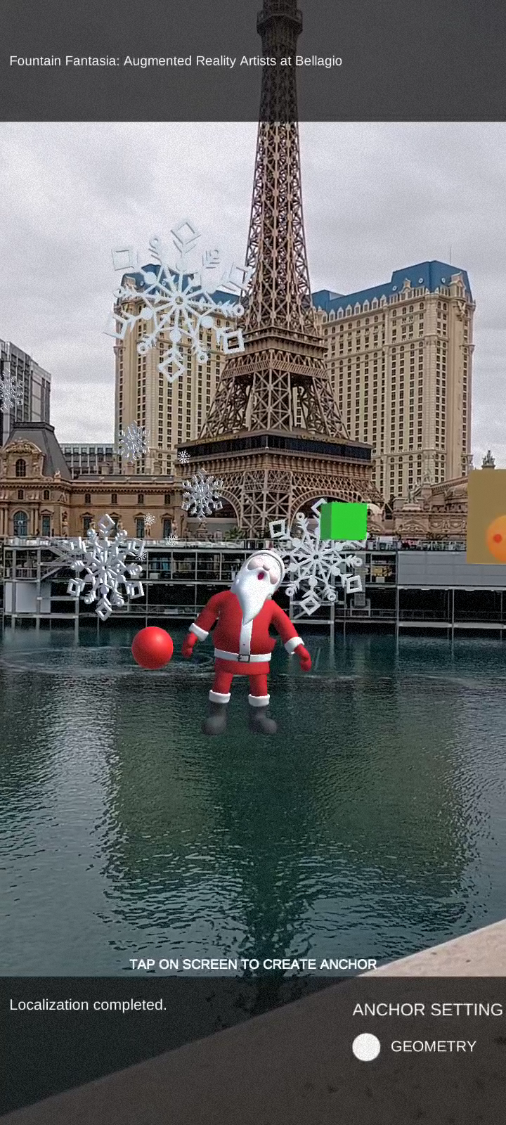 Fountain Fantasia: Augmented Reality Artists at Bellagio | Devpost