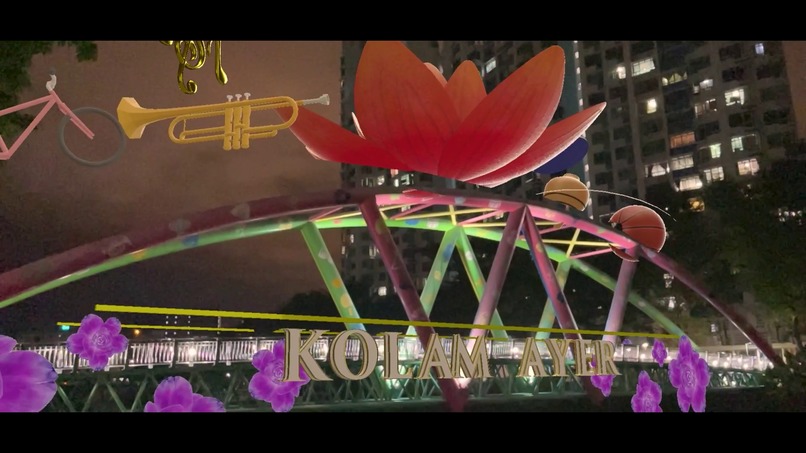 Kolam Ayer Bridge AR | Devpost