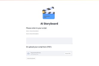 AI Storyboard Visualization | Devpost