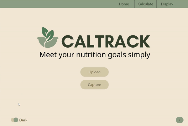CalTrack | Devpost