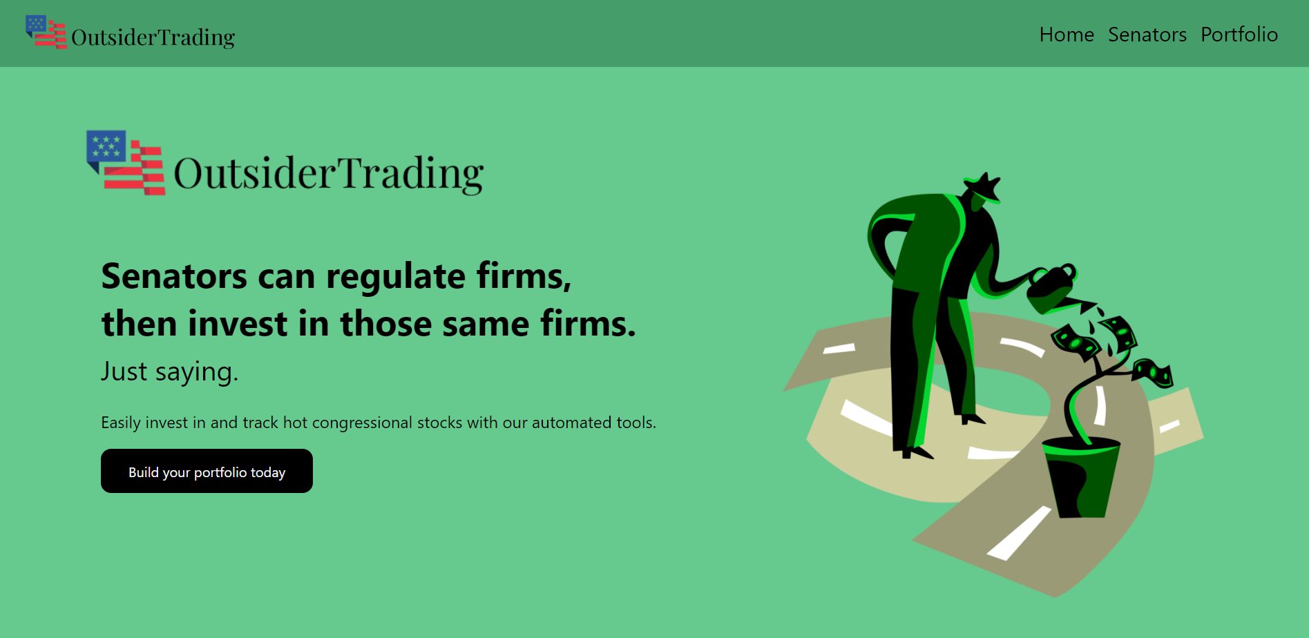 Outsider Trading | Devpost