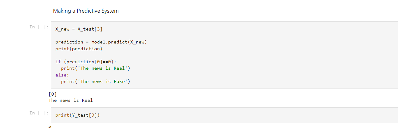 Utlizing Machine Learning to Predict Fake News | Devpost