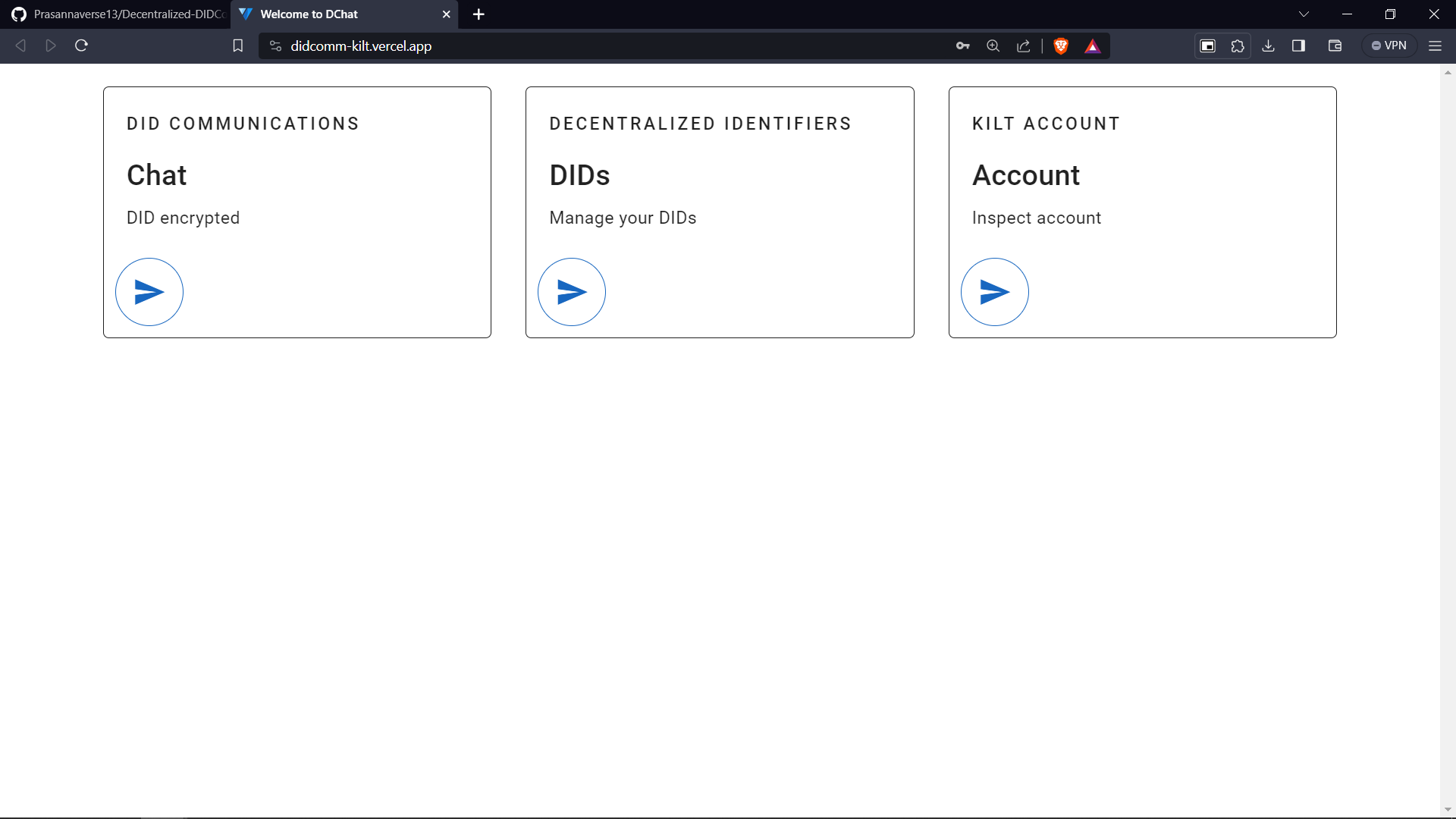 Decentralized DIDComm PoC | Devpost Decentralized DIDComm PoC | Devpost