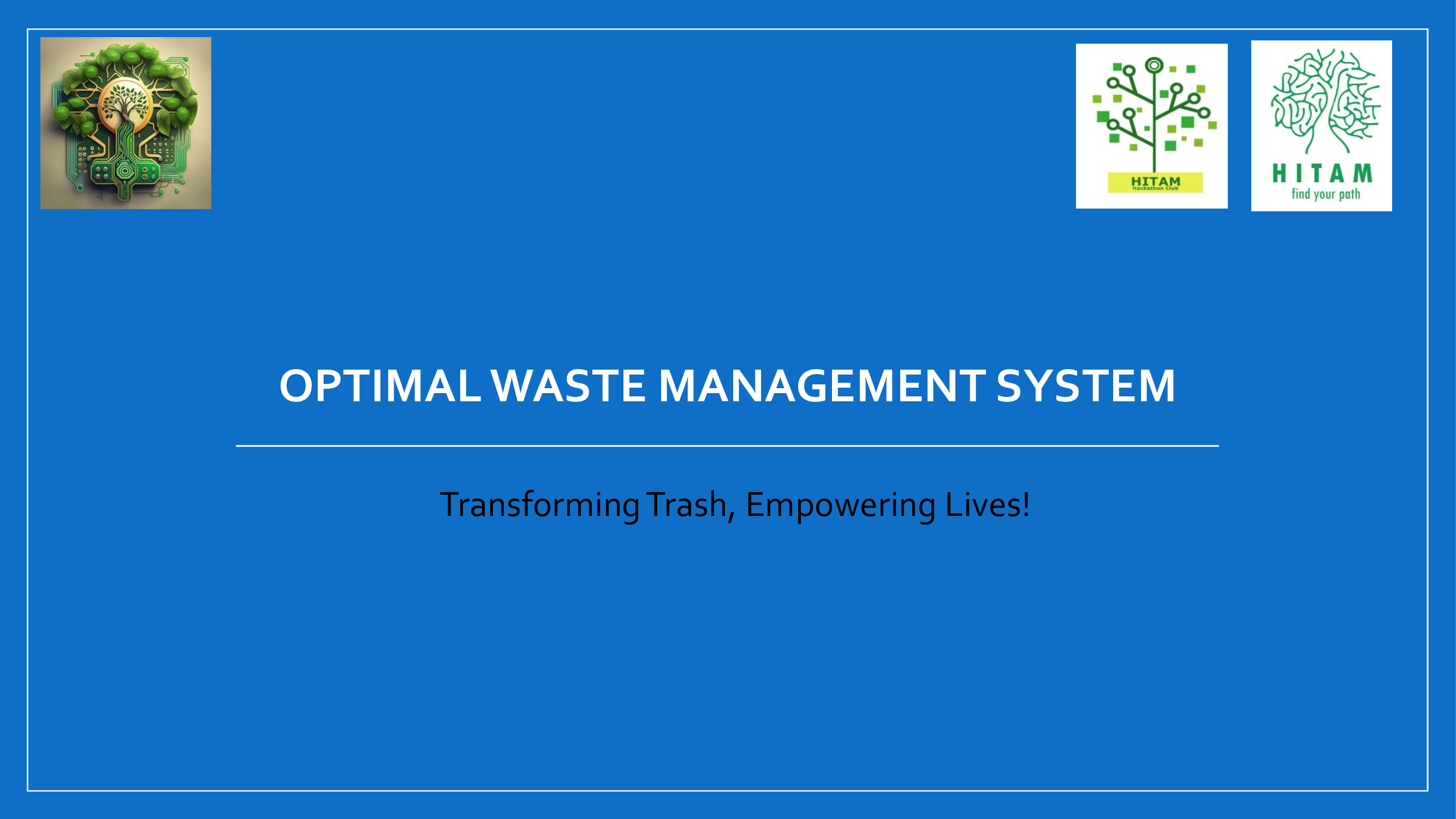 Optimal Waste Management System | Devpost Optimal Waste Management System | Devpost