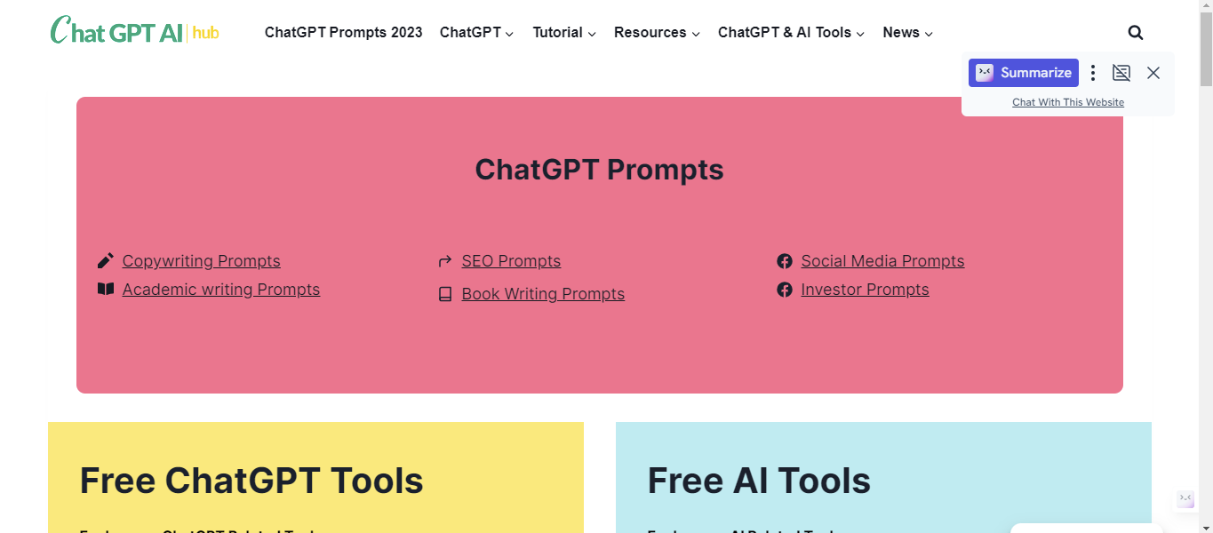 ChatGPT AI Hub | Devpost