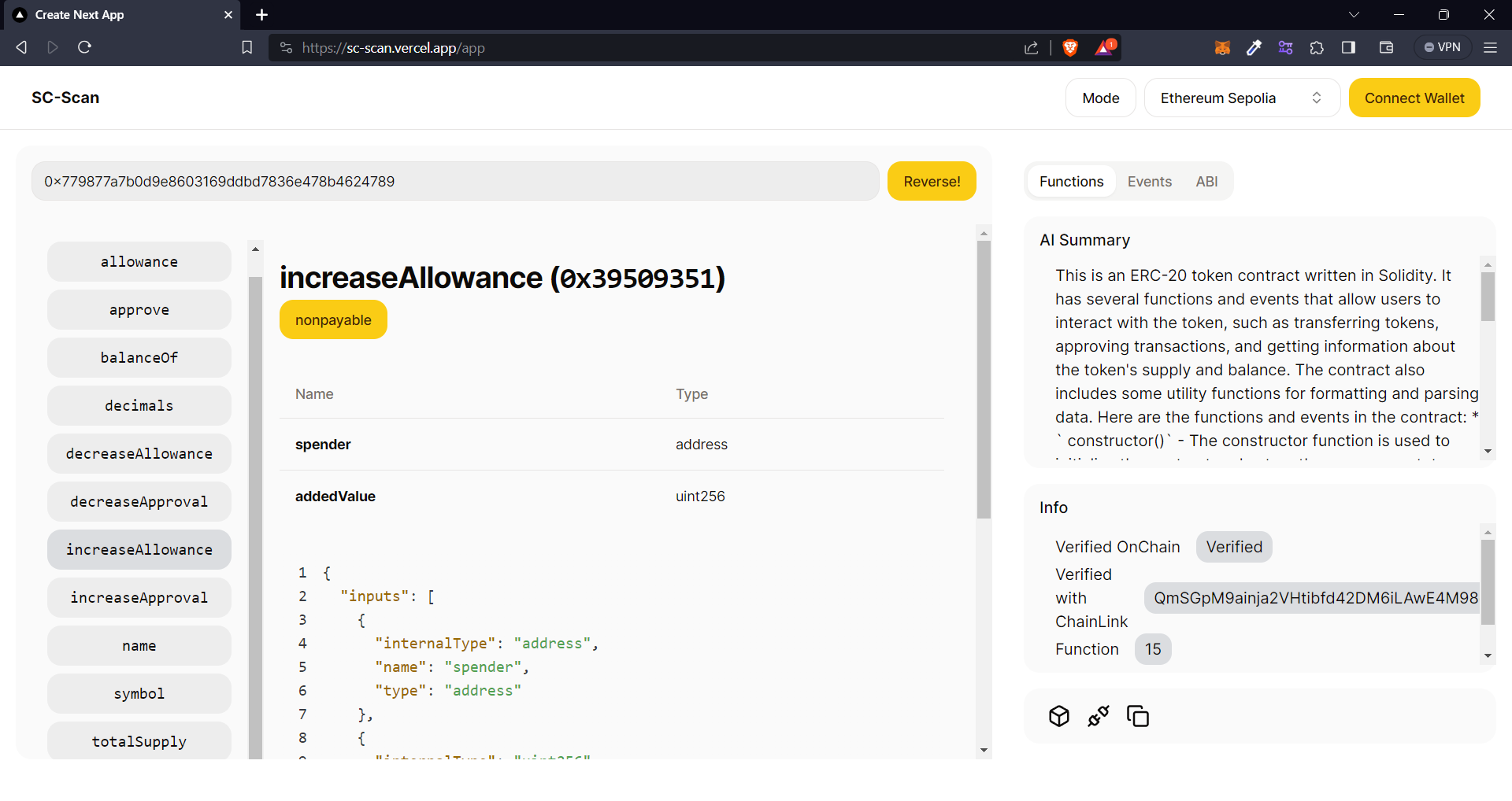 Smart Contract Scan Sc Scan Devpost 2514