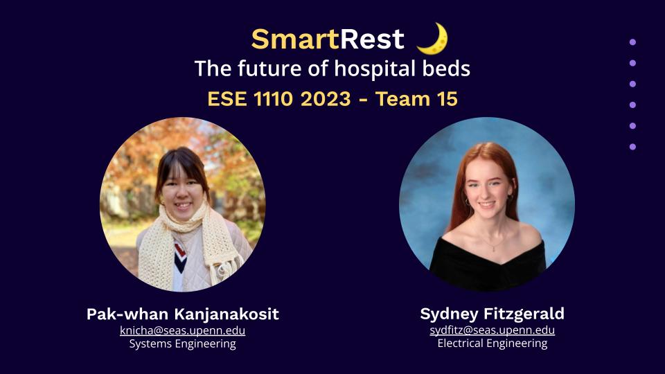 SmartRest - Team 15 | Devpost